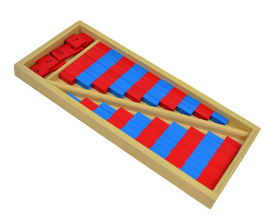 Small Number Rods – Montessori Specialist